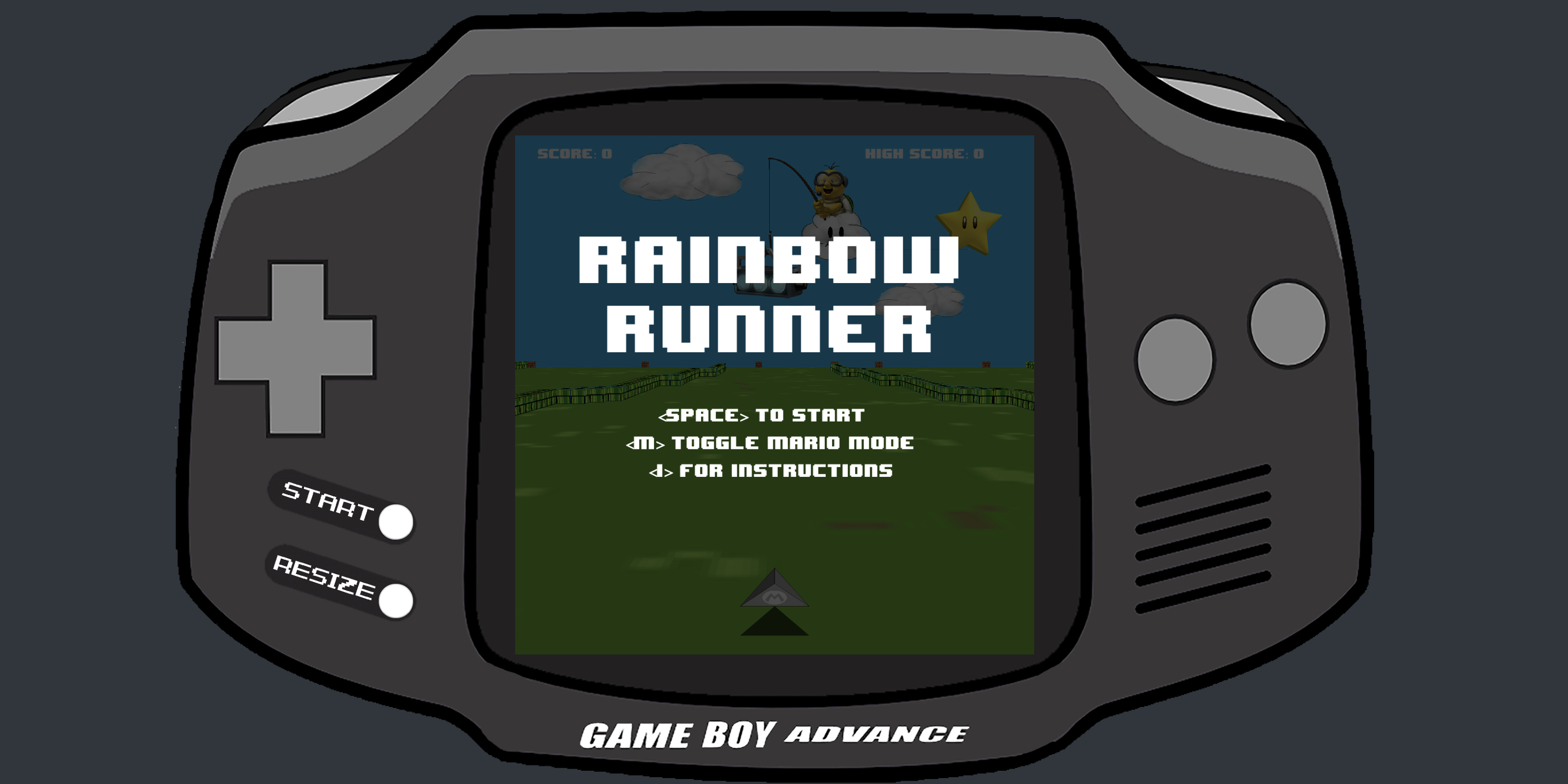 GitHub - TrinaKat/Rainbow-Runner: A vertically scrolling game inspired ...