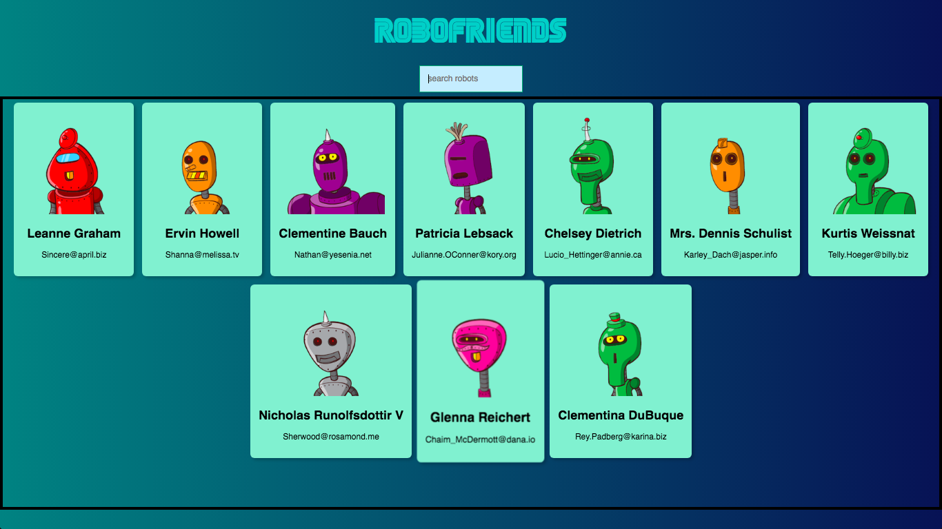 GitHub - allansendagi/Robofriends-app