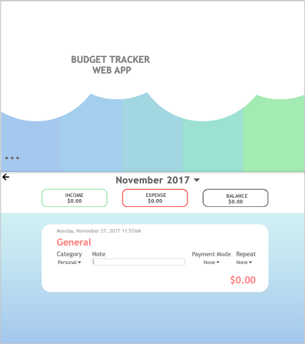 GitHub - sinreiko/Budget-Tracking-App: Individual project - tasked to ...