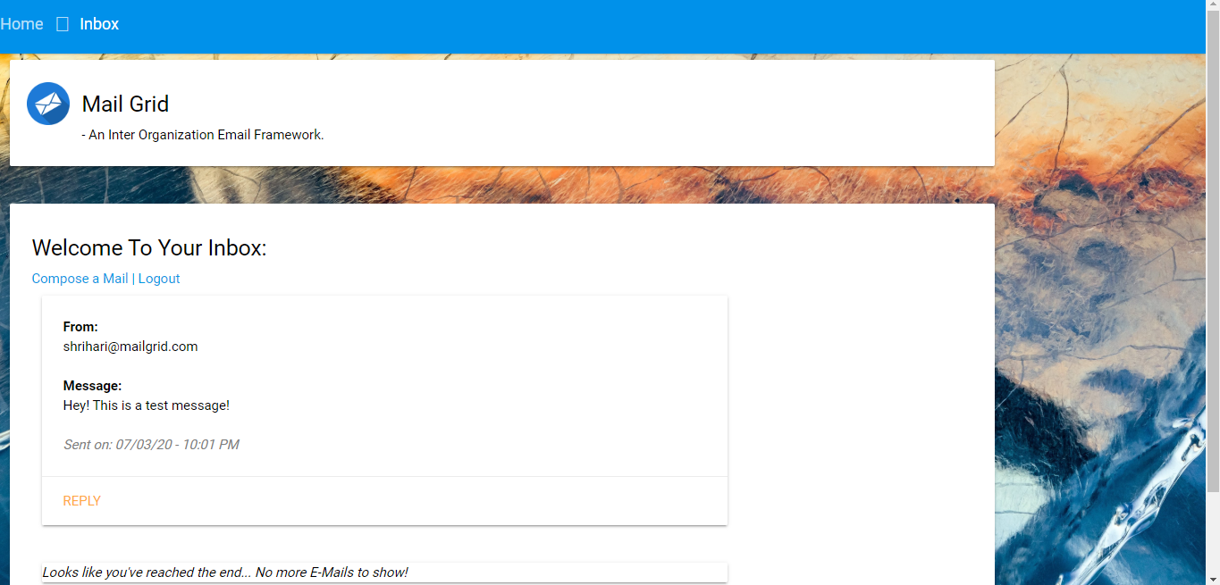 GitHub - shrihari-prakash/MailGrid: Simple local email exchange ...