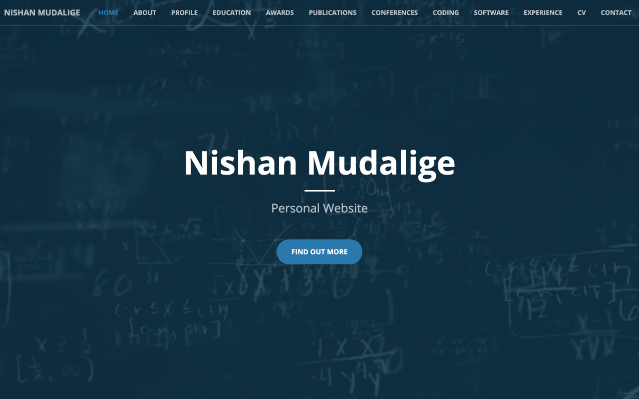 GitHub - nishanmudalige/nishanmudalige.github.io: Personal Website