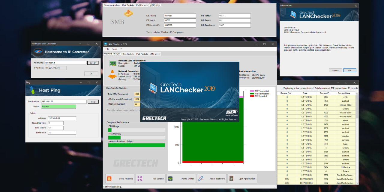 GitHub - francescogrecucci/LAN-Checker: LAN Checker allows you to ...