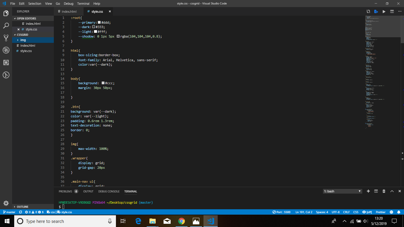 Github Mark Okothcss Grid Website This Is A Css Grid Website I Created When Learning Css