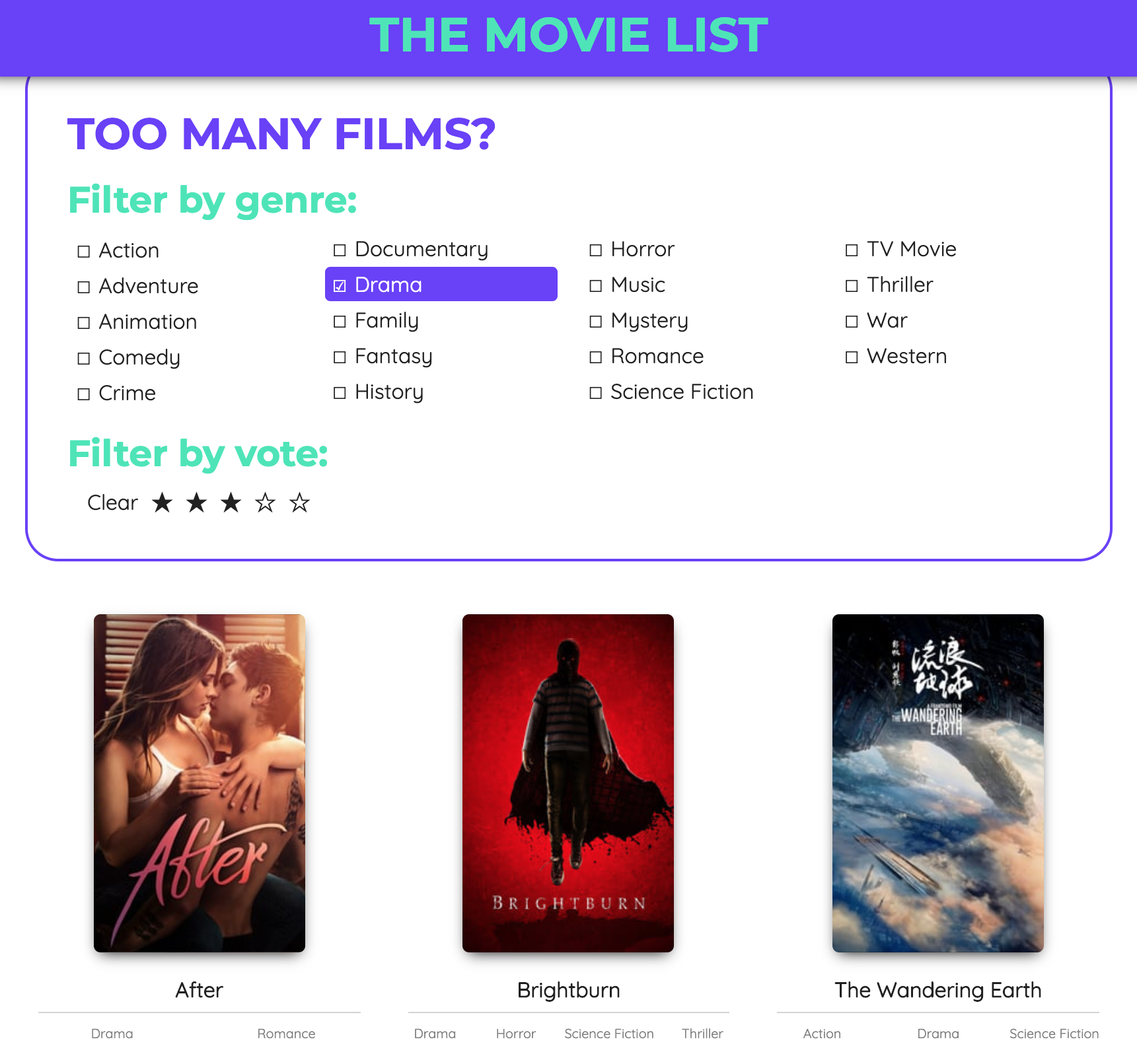 GitHub - gatsbimantico/movie-listing: Quick project to list movies from ...