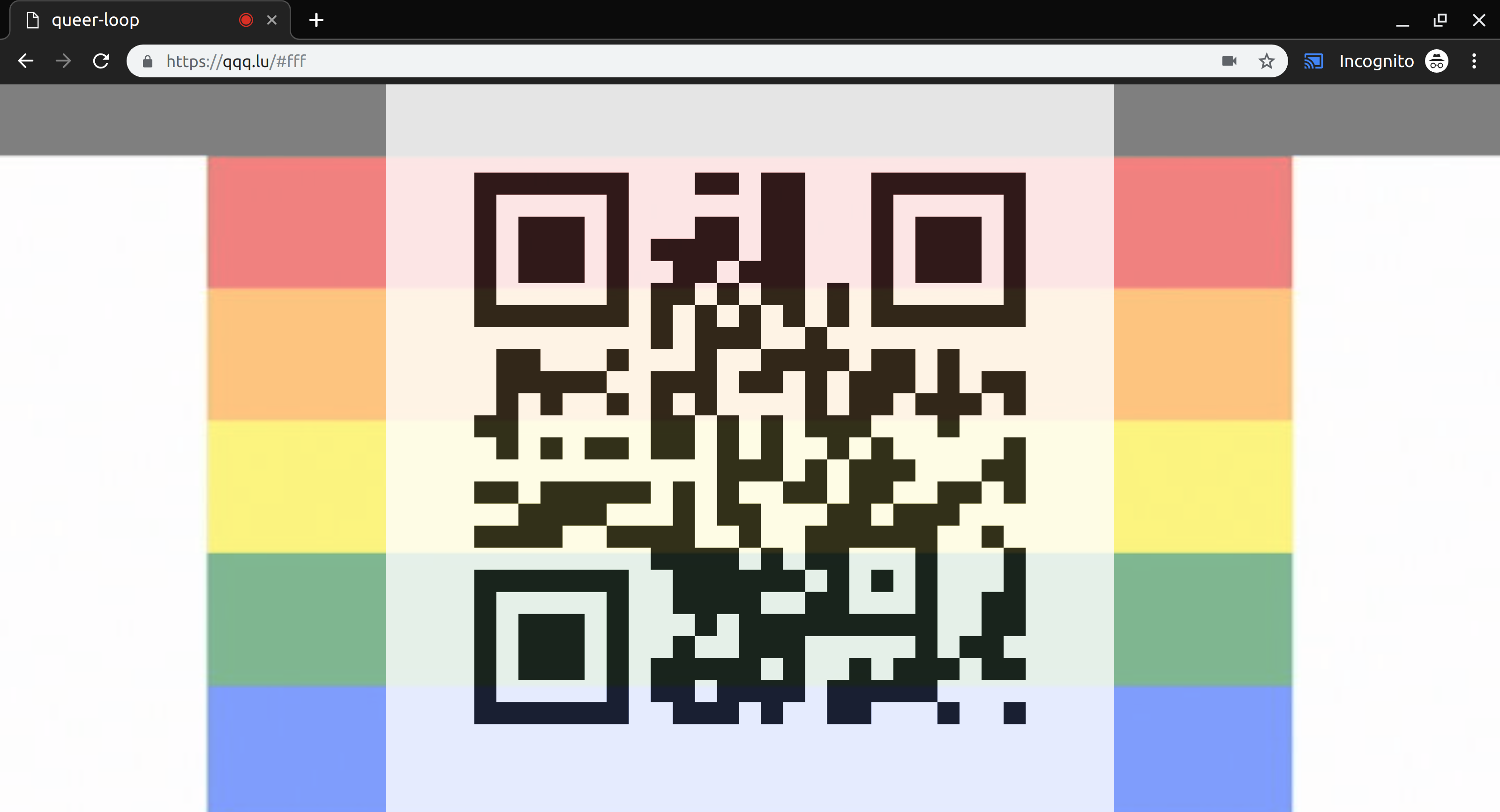 GitHub - corajr/queer-loop: A strange loop of Q(uee)R codes