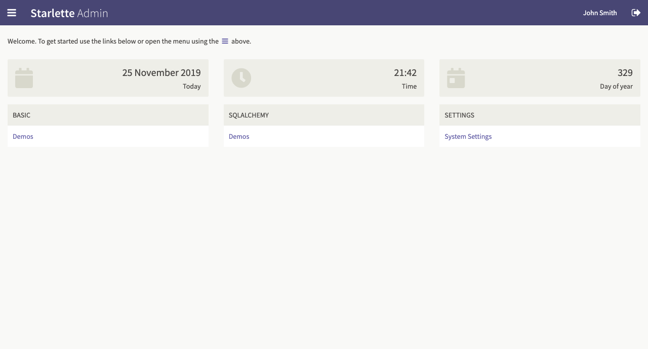 GitHub - accent-starlette/starlette-admin: Starlette admin site to ...