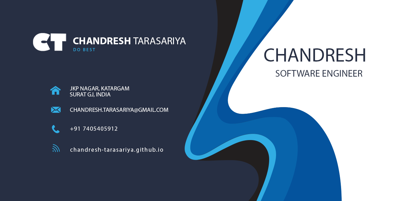 GitHub - chandresh-tarasariya/chandresh-tarasariya.github.io