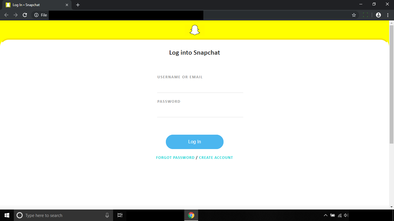 GitHub - muhammad-owais-javed/SC-Login-0519: Snapchat Login Page
