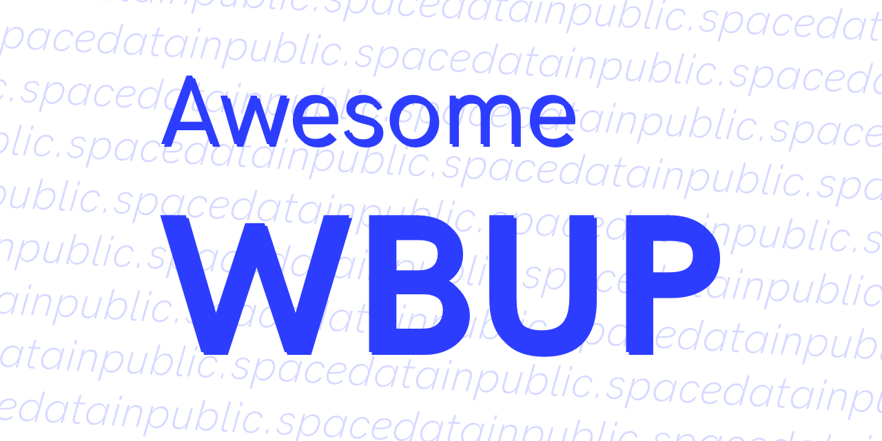 GitHub - datainpublic/awesome-wbup: A list of awesome Web-Based Urban ...