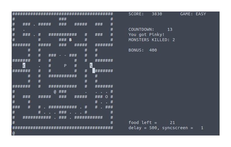 Github Troglobitpacman Unix Pacman Game By Dave Nixon Ags Computers Inc 1981 With Curses
