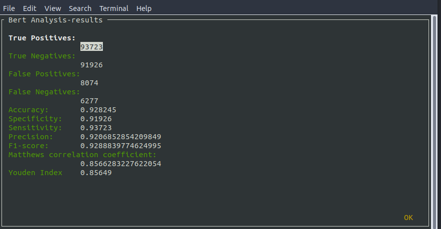GitHub - AleksanderObuchowski/bert-analysis: Simple CLI for analyzing ...