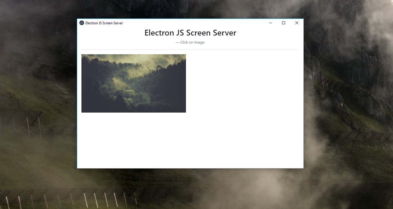 GitHub - supunlakmal/electron-js-pc-idle-screen: Run Animation when PC ...