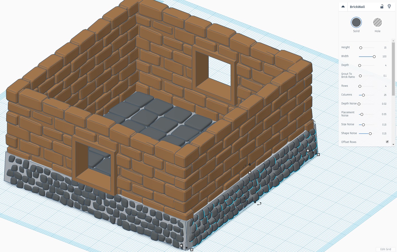 GitHub - Beherith/Tinkercad_Brick_Wall_Generator: A parametric brick ...
