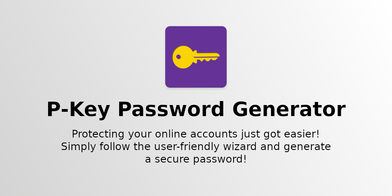 GitHub - WesleyBranton/P-Key-Password-Generator: Protecting your online ...