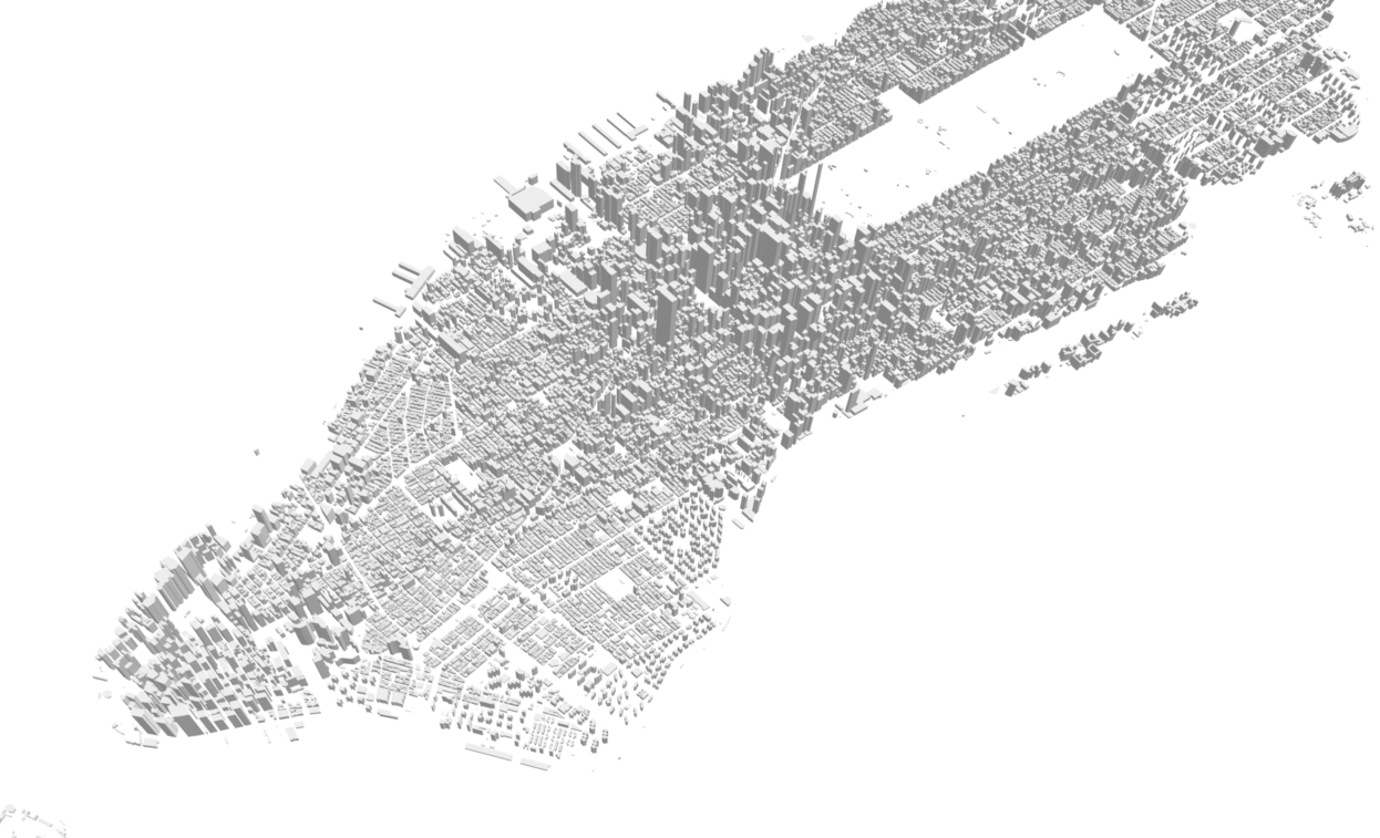 GitHub - zats/manhattan-extruded: stl model of buildings of Manhattan ...