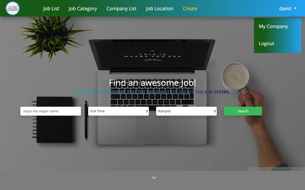 GitHub - shurricanex/JobSeach: Job search is a web app built with Laravel