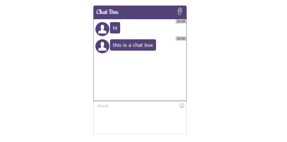 GitHub - munni2/ChatBox: This chat box built with emoji. I have used ...