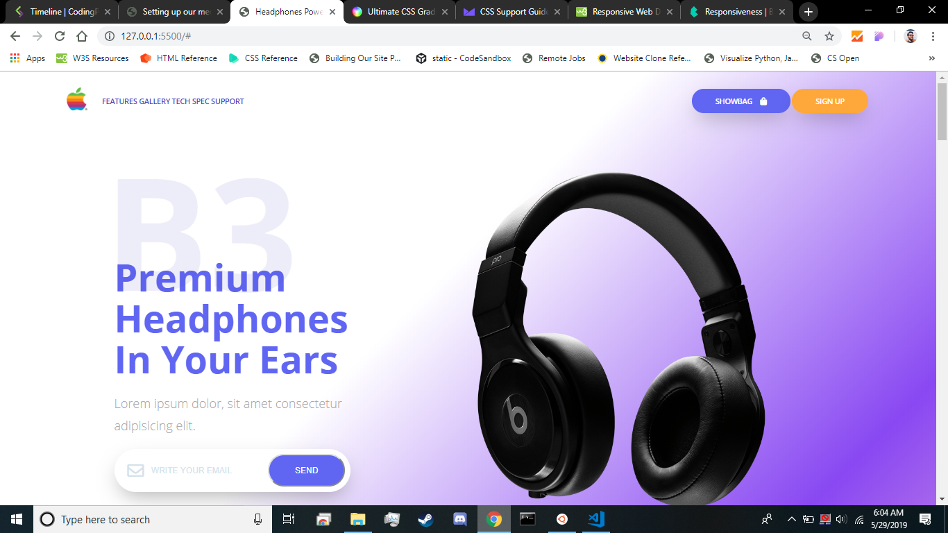 GitHub - gregorywaynepower/Headphones_Responsive: Headphones website ...
