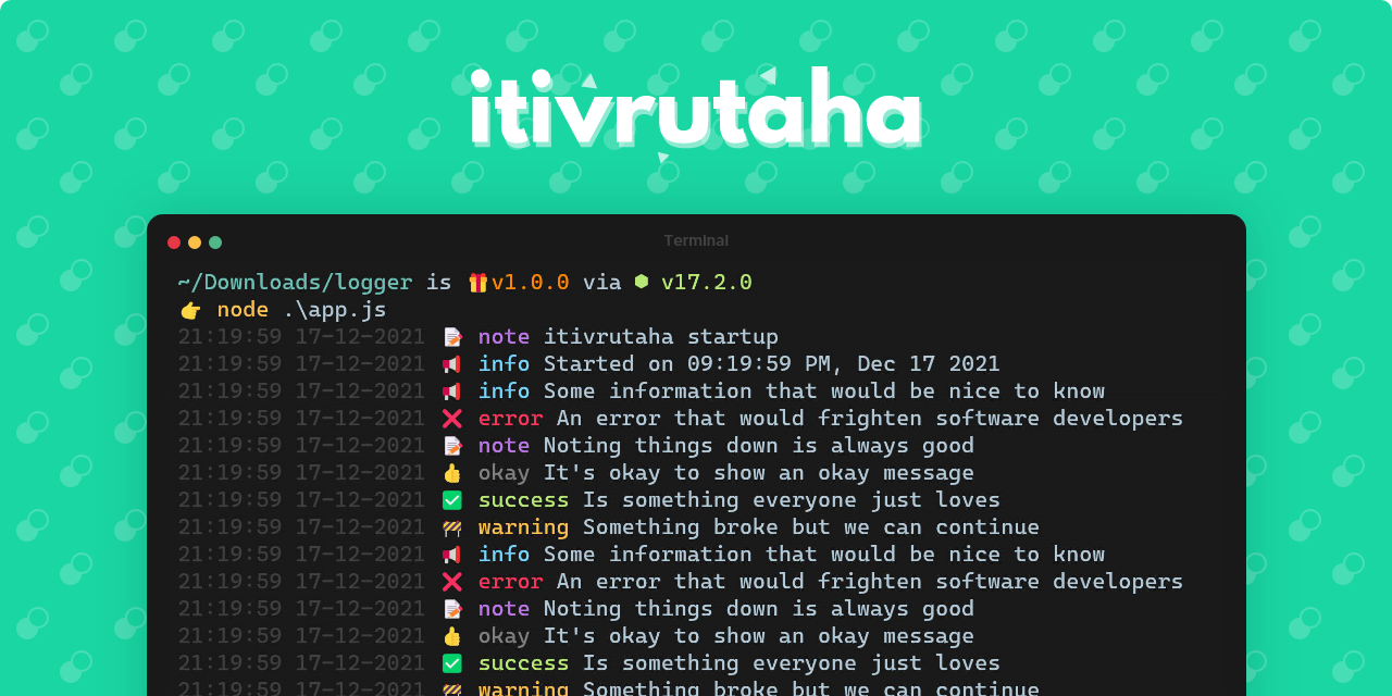 GitHub - vsnthdev/itivrutaha: ( इतिवृत्तः ) — An 👌 easy-to-use, 🛠️ configurable, Bun-first ⚡ ...