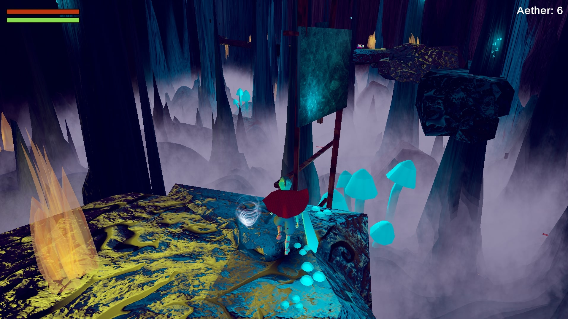 GitHub - FlipDD/Aether-Burst: 3D Third-person game made with Unity ...