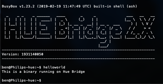 GitHub - lyuzashi/hue-platform: Native binaries on Hue Bridge 2.X