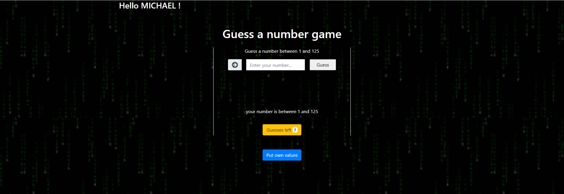 GitHub - klauza/guessNumberGame: JS | LocalStorage | Regex --- number guesser logical game