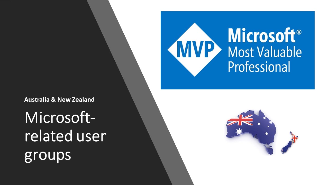 GitHub - loryanstrant/anzusergroups: A listing of Microsoft-related ...