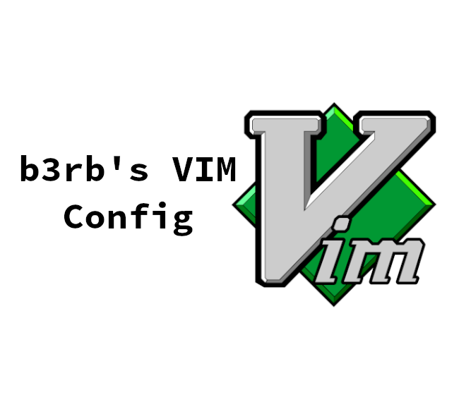 GitHub - b3rb/vim-dotfiles: my personal vim dotfiles and colorscheme