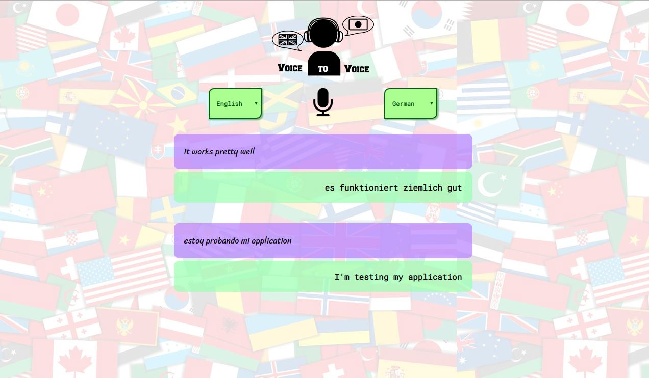 GitHub - austinbeaufort/translator: Integrated Web Speech API and ...