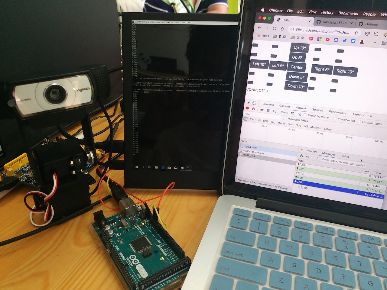 GitHub - Luigi-Pizzolito/2-Axis-Turret-Control: Controlling a dual ...