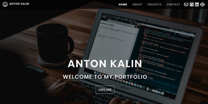 GitHub - Antonkalin/Anton-Kalin: Web Developer Portfolio