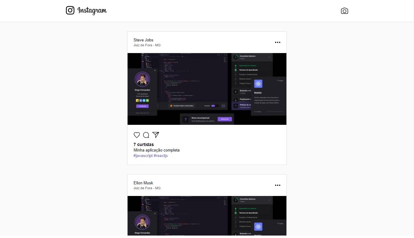GitHub - douglasabnovato/instagram-feed: Projeto prático do feed do ...