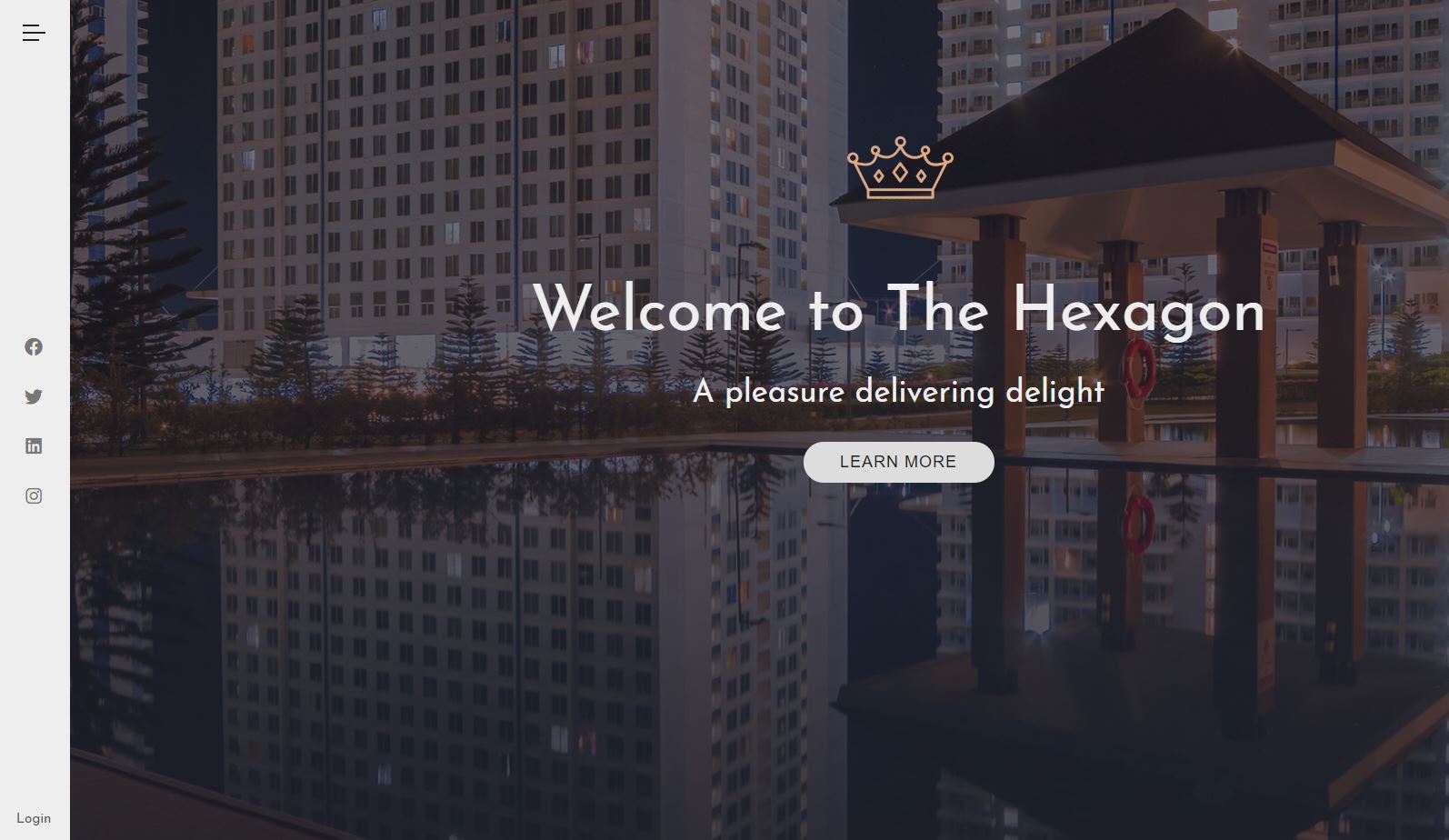 GitHub - whizkidefos/hexagon: A frontend template for hotels based on ...