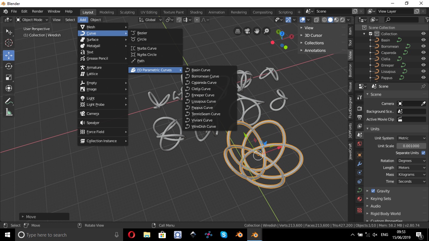 GitHub - fd3dprinting/fdparametriccurves: Blender 2.8 FD Parametric Curves - This addon was ...