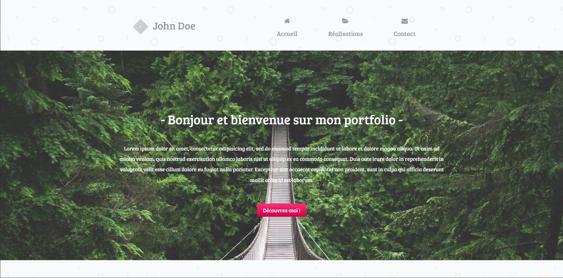 GitHub - SufranjNaweed/john-doe-portfolio: John Doe Portfolio Static ...