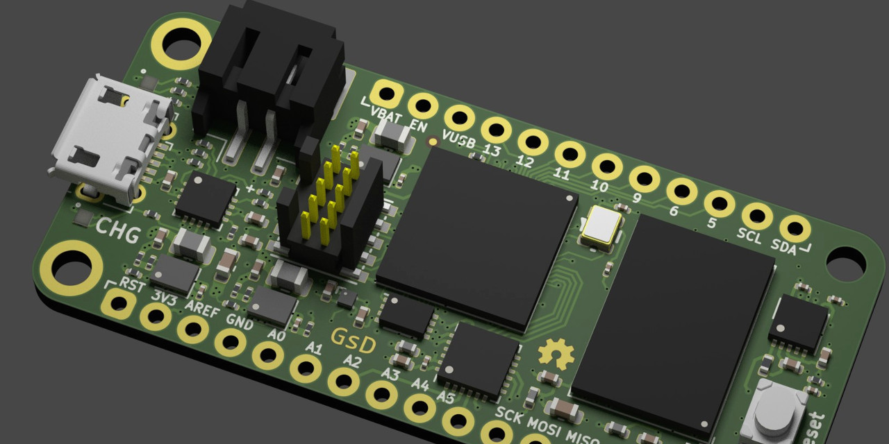 GitHub - orangecrab-fpga/orangecrab-hardware: ECP5 breakout board in a feather physical format