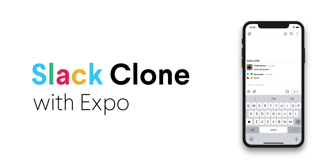 GitHub - calebnance/expo-slack: Slack UI Clone with React Native & Expo