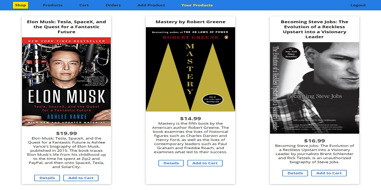 Github Dzenis Hnode Book Shop 20 Node App Build Using The Mvc Architecture With Expressjs