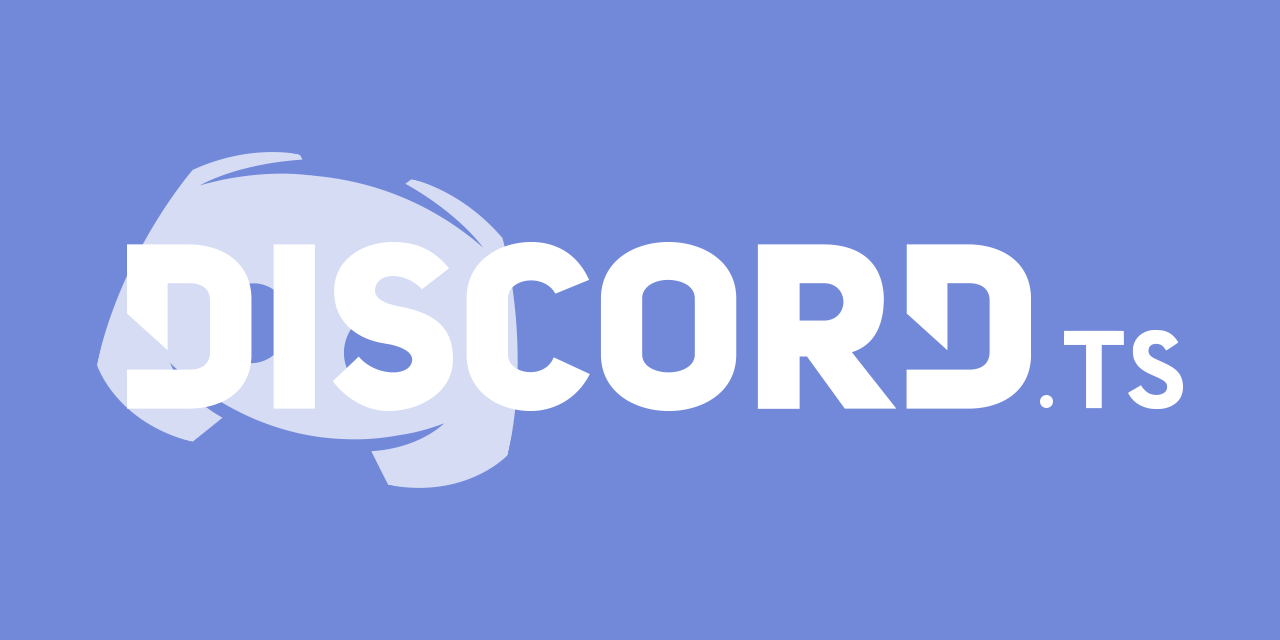 GitHub - discordts/example: (WIP) Runnable examples of discord.ts