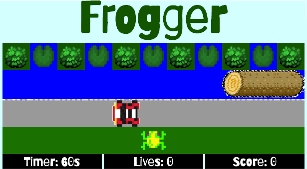 GitHub - erinjohnson47/frogger: Simple JS Frogger game