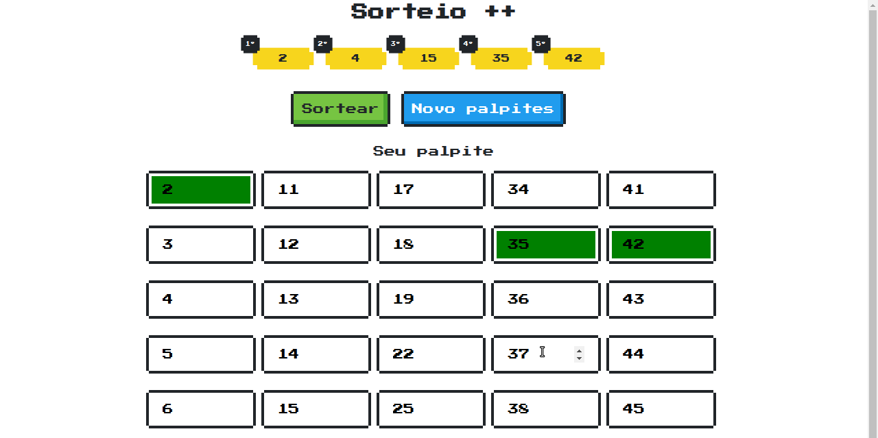 GitHub - italodea/sorteio: https://italodea.github.io/sorteio/index.html