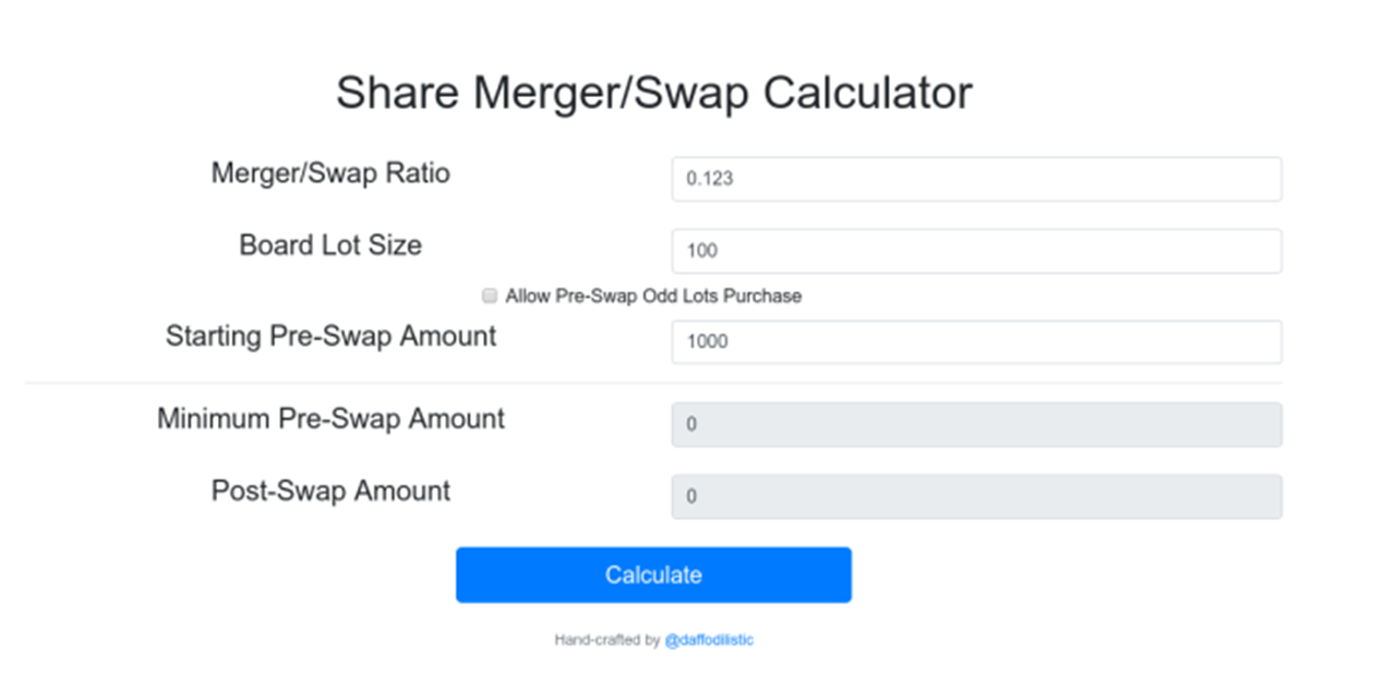 GitHub - daffodilistic/share-swap-calculator: A simple VueJS app to ...