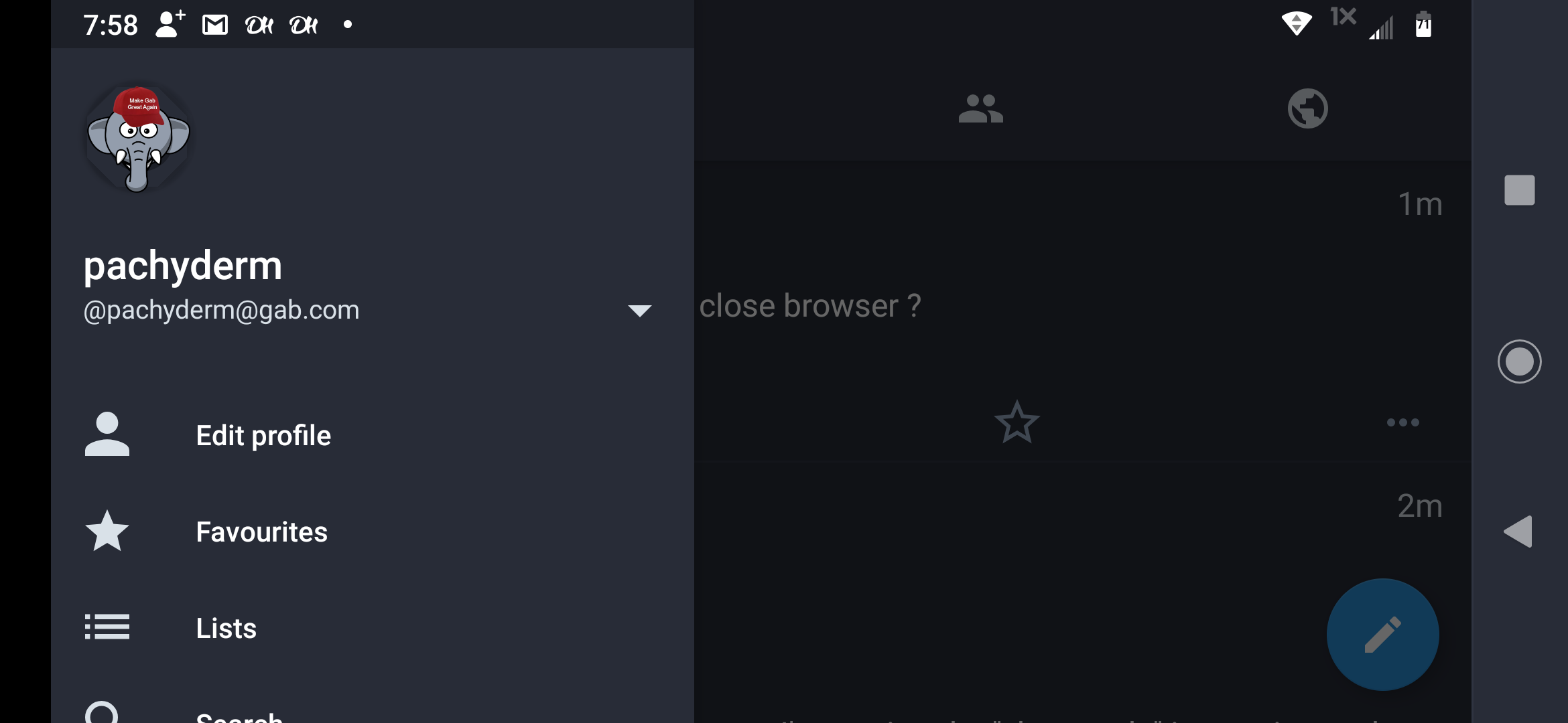 GitHub - morallytainted/Pachyderm: A Free Speech fork of Tusky An Android client for the ...