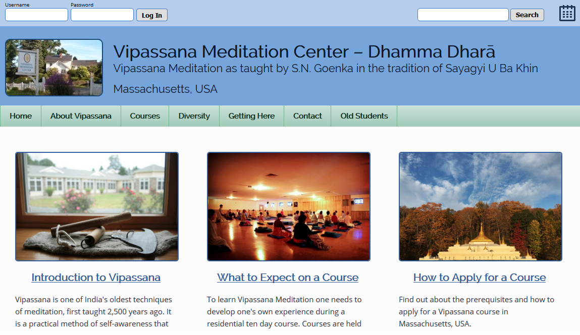 GitHub - JoshuaD84/dhara-theme: Wordpress Theme for the Dhamma Dhara website