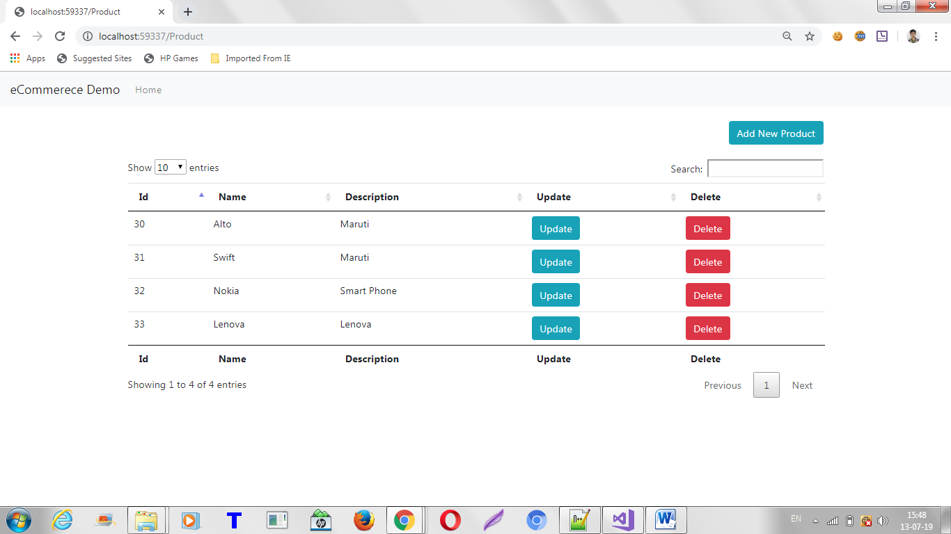GitHub - Sdumaniya/eCommerceSite: An E-Commerce Product CRUD operation