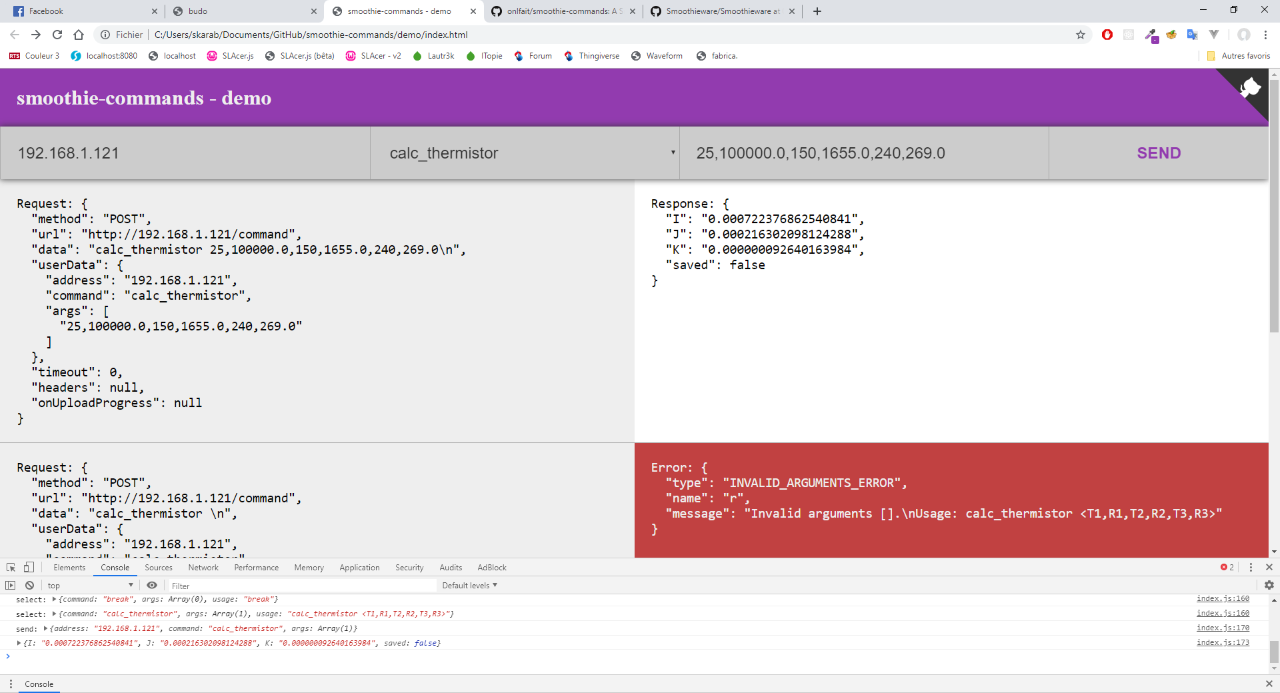 GitHub - skarab42/smoothie-commands: A Smoothie firmware (http|serial) commands API