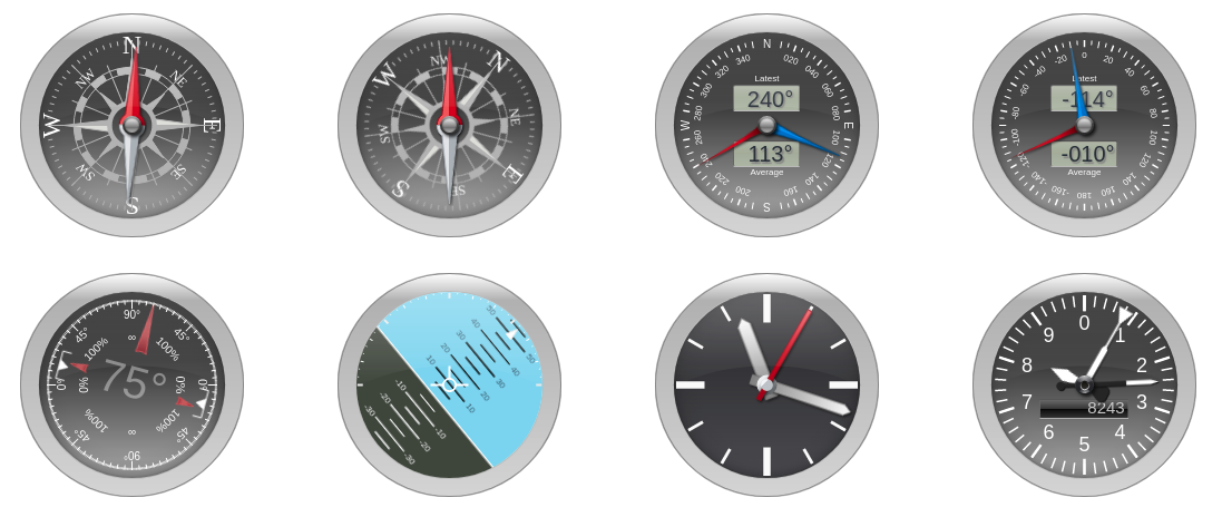 GitHub - nicolas-van/steelseries: A collection of gauge components for ...