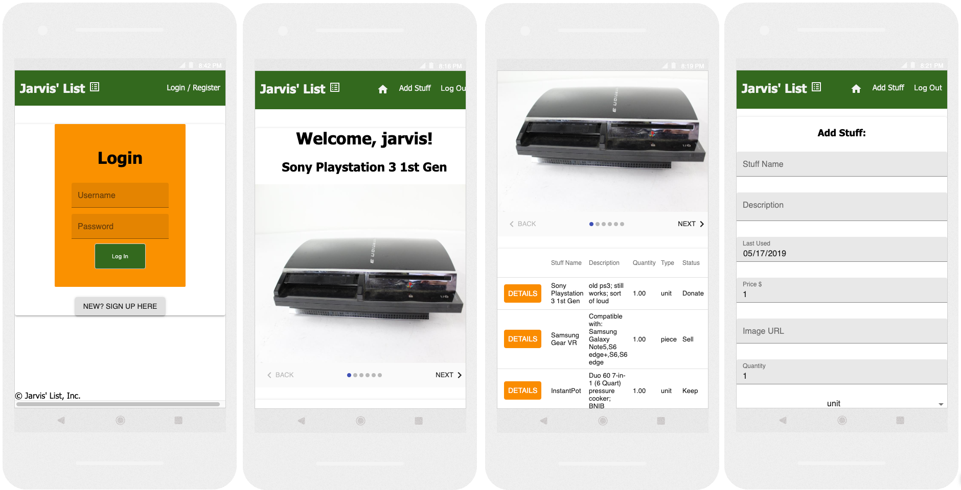 GitHub - jwhy89/jarvis_list_redo: Jarvis' List - Full Stack React Web ...