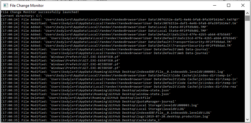 GitHub - m0v34x/File-Change-Monitor: Simple monitor of changes ...