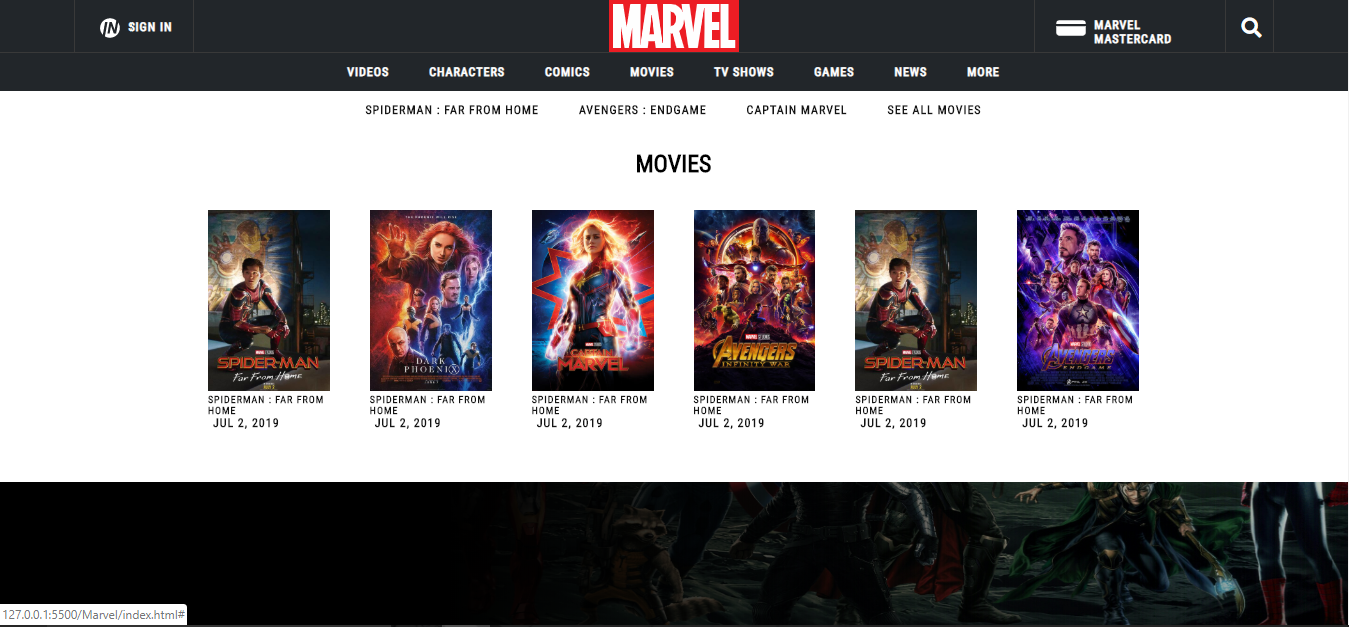 GitHub - ravisingh98/marvel